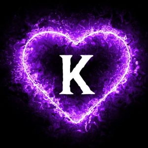 K Name DP pic for WhatsApp, Instagram (Free Download)